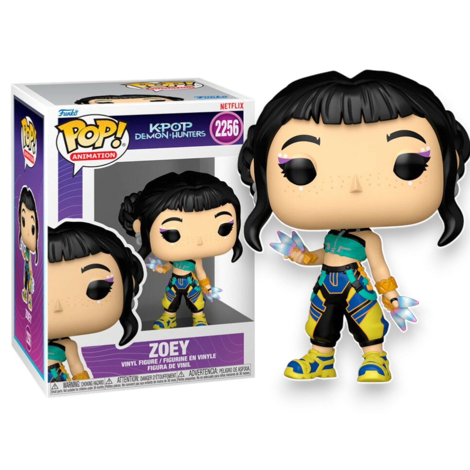 Фигурка Funko Pop! коллекционная Зои "Кейпоп-охотницы на демонов" 2256 (Фигурка Фанко Поп)