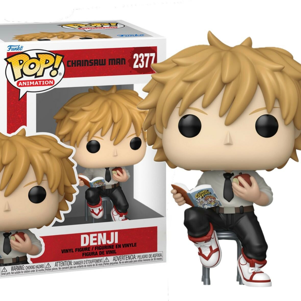 Фигурка Funko Pop Animation - Коллекционная фигурка Chainsaw Man Denji/Денджи - Фанко 2377