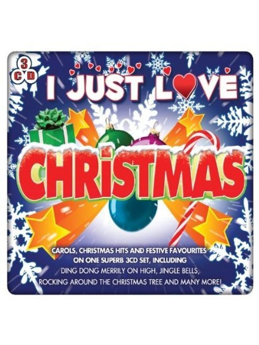 V/A - I JUST LOVE Christmas. 3CD3, (1CD, Евросоюз, Импортное) Компакт Диск