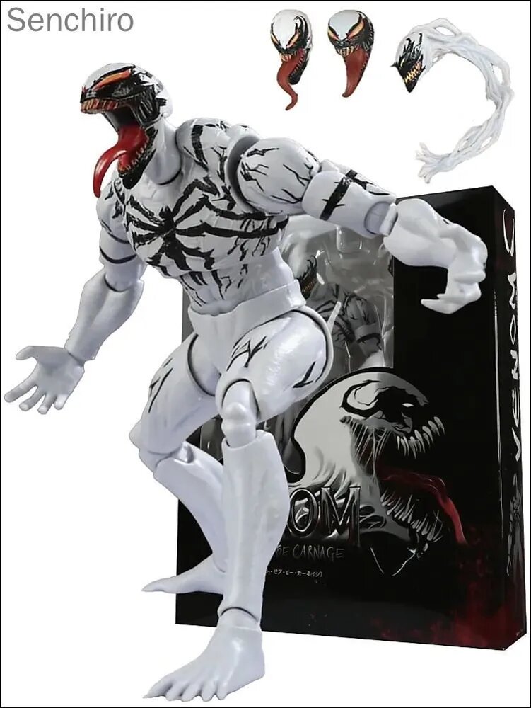 Фигурка Супергерой Анти Веном (Anti-Venom) 19см из ABS пластика, с аксессуарами, Китай