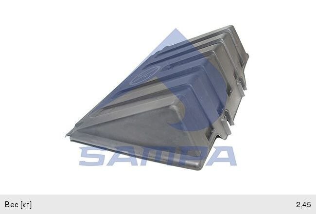 Крышка АКБ SAMPA арт. 18200127