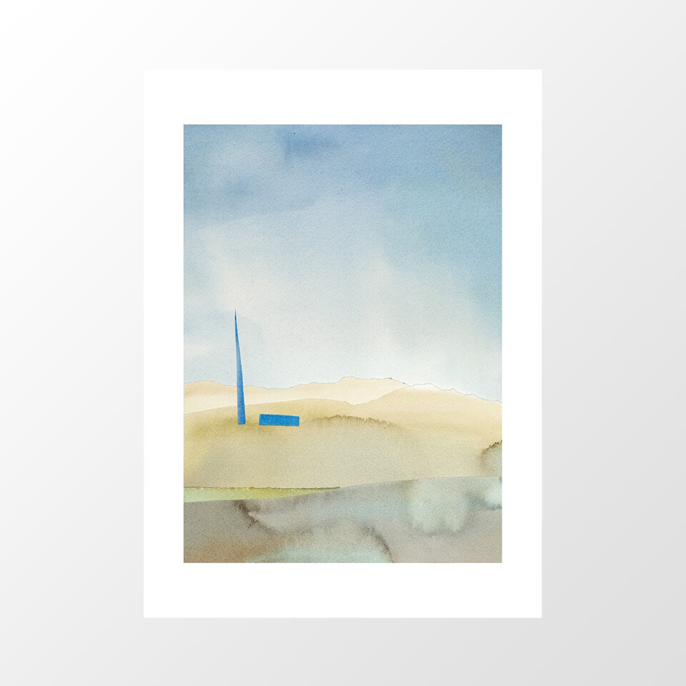 Постер Camerno "Фрагменты — Камчатка" 40х50 см с полями