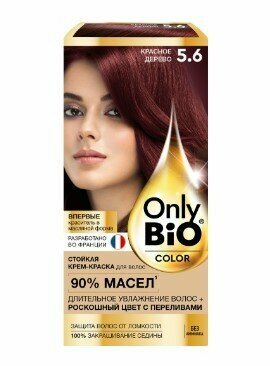 Набор из 3 штук Краска для волос Only Bio Color тон 5.6 Красное дерево