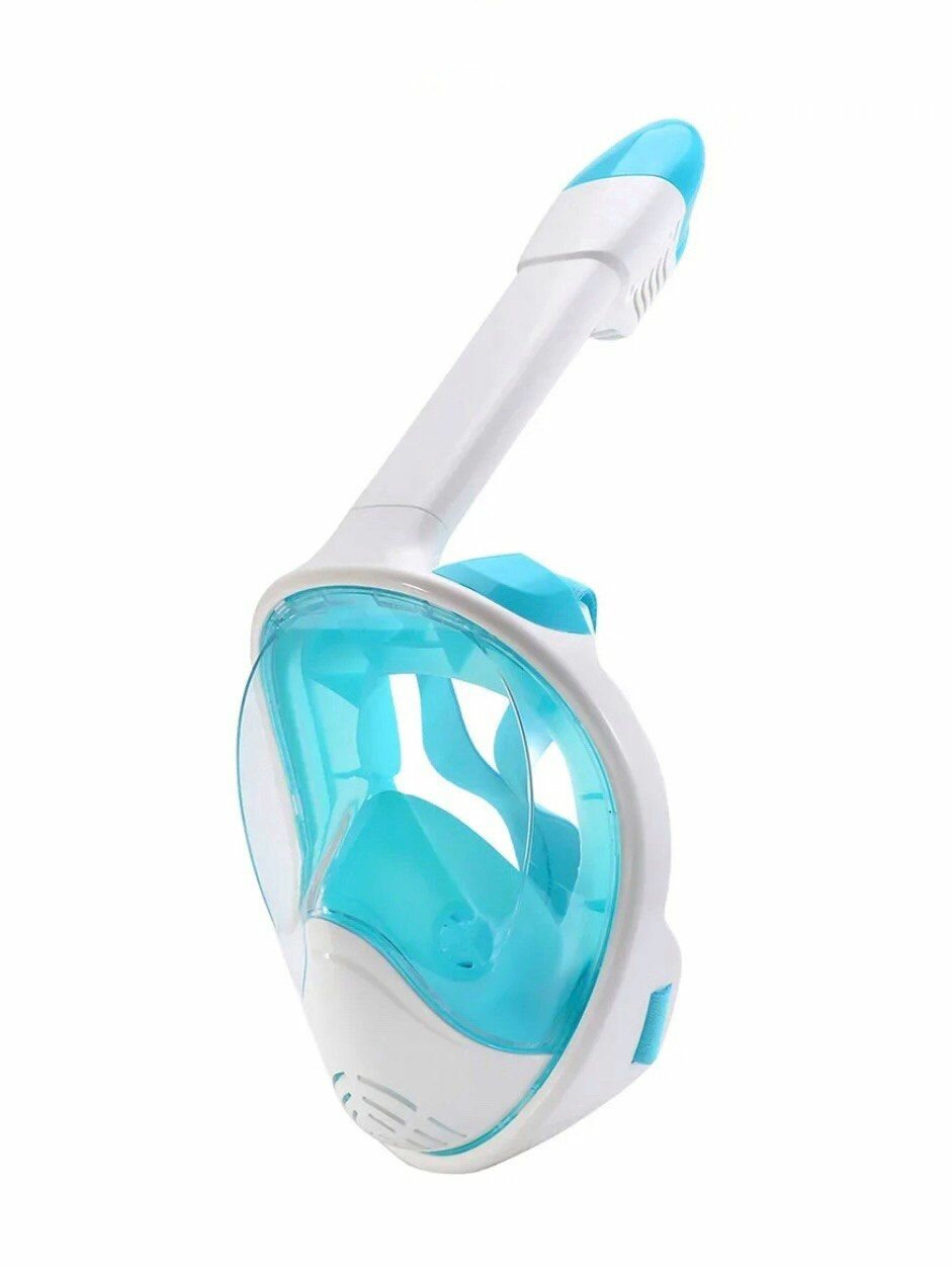 Подводная маска для снорклинга полнолицевая размер S/M, маска для плавания с креплением для экшн-камеры