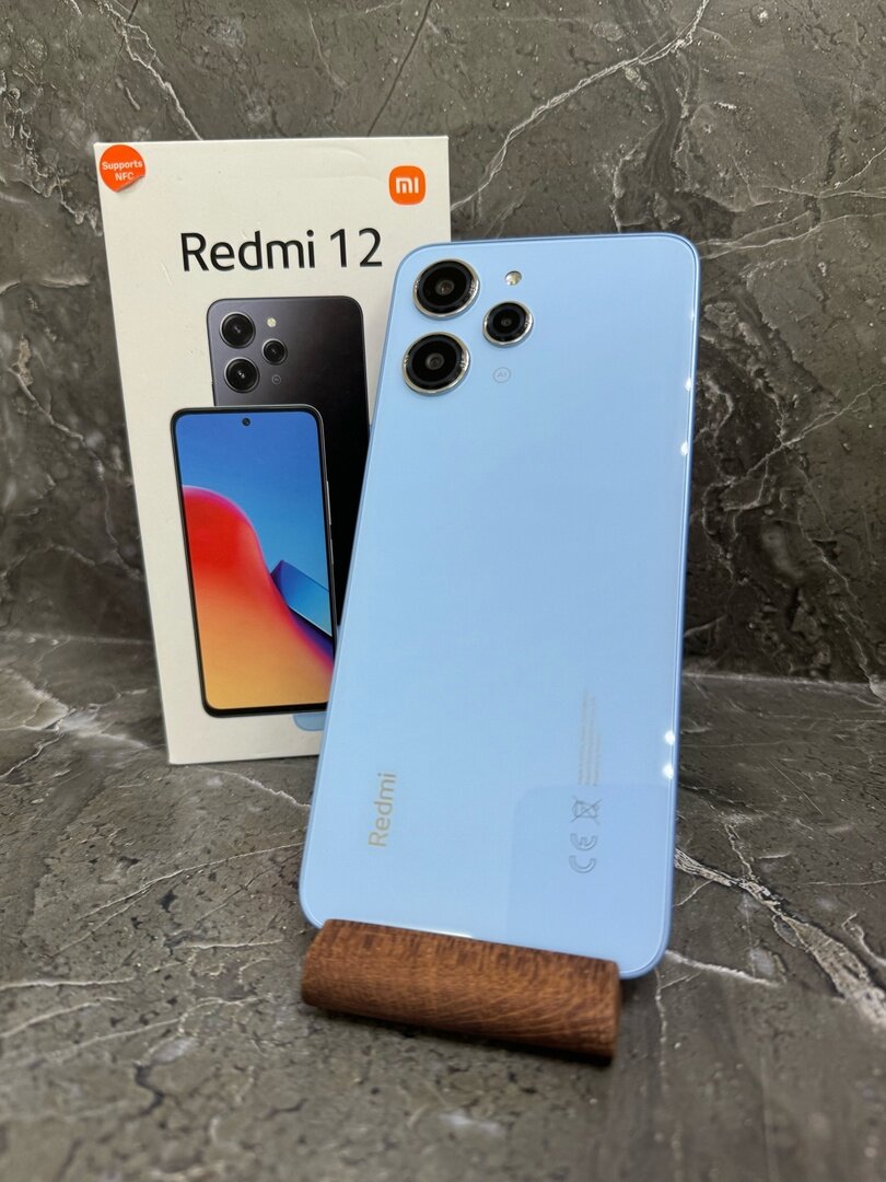 Уценка xiaomi Redmi 12 4/128Gb ,Blue