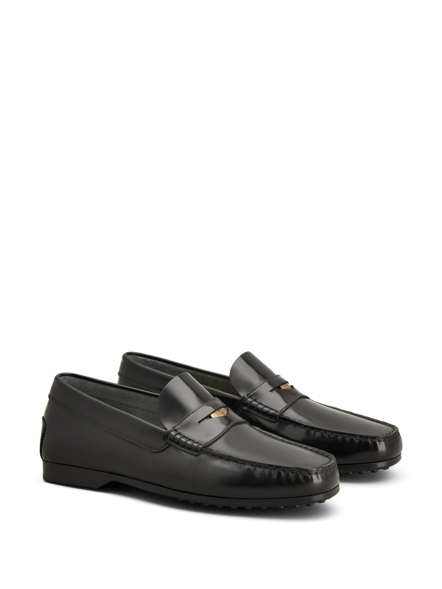 Лоферы Tod's Gommino, размер 9.5, black/black — фото 1