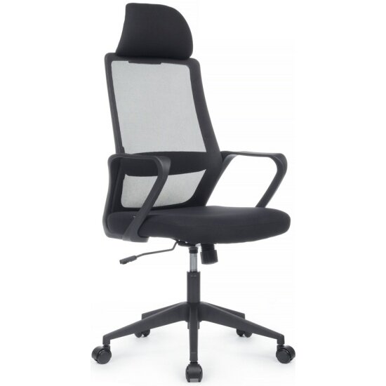 Кресло офисное Riva Chair RIVA DESIGN Point RCH 8325H Черный пластик/Черный