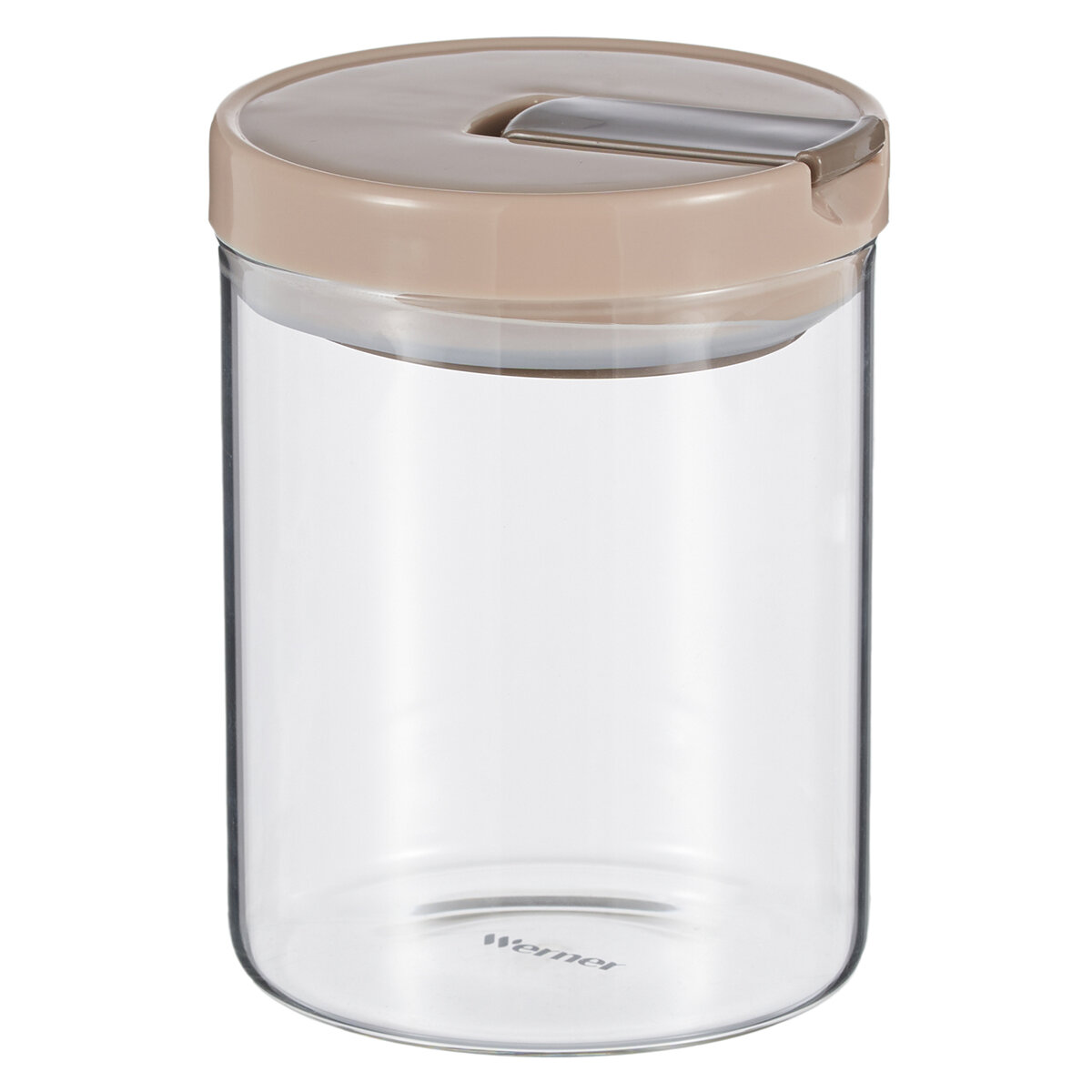 Емкость для хранения продуктов Werner Anzio 51938, 700 мл, боросиликатное стекло/пластик, прозрачный