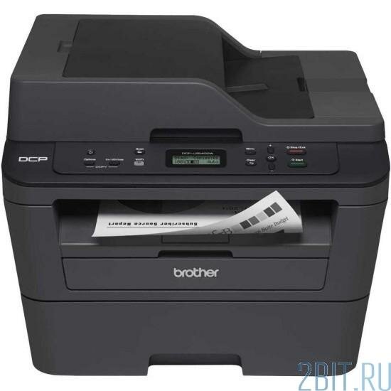 МФУ лазерное Brother DCP-L2540DW , А4, ч/б, 30 стр/мин, Duplex, ADF, 32Мб, 600 x 600 dpi, HQ1200 (2400 x 600 dpi) quality, рм-DR2305, TN2305, TN2355