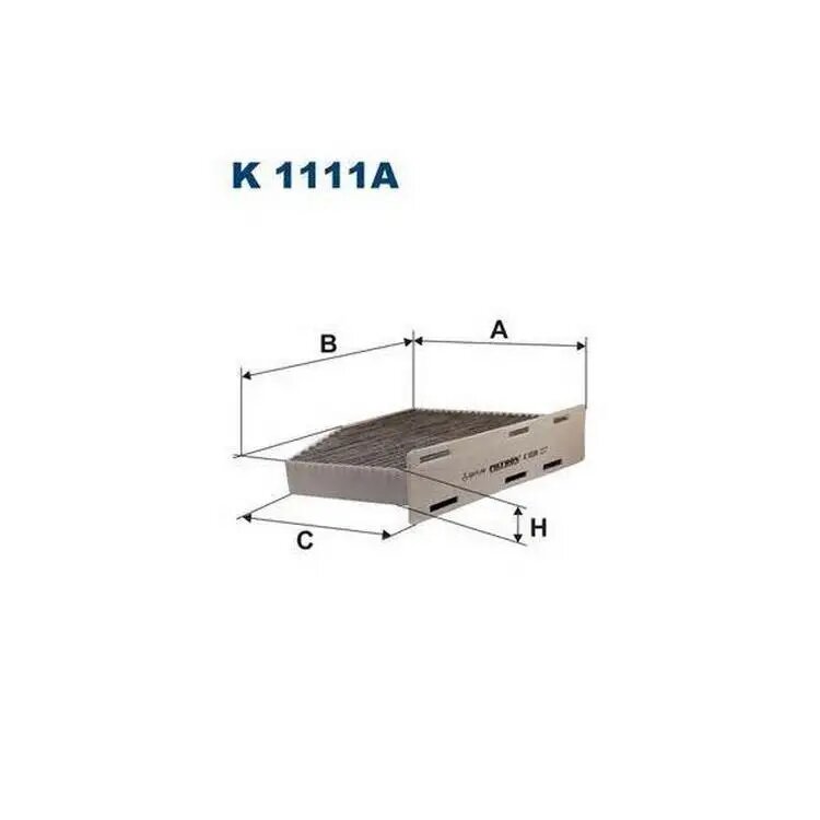 Фильтр салона угольный FILTRON - K1111A