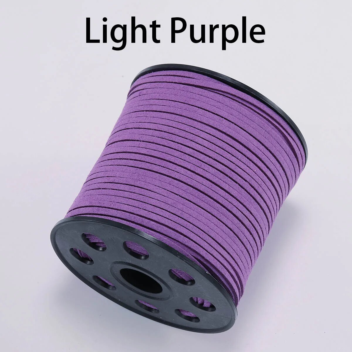 Плетеный шнур из искусственной замши St.kunkka 2,5 мм Фиолетовый, Сиреневый, Light Purple