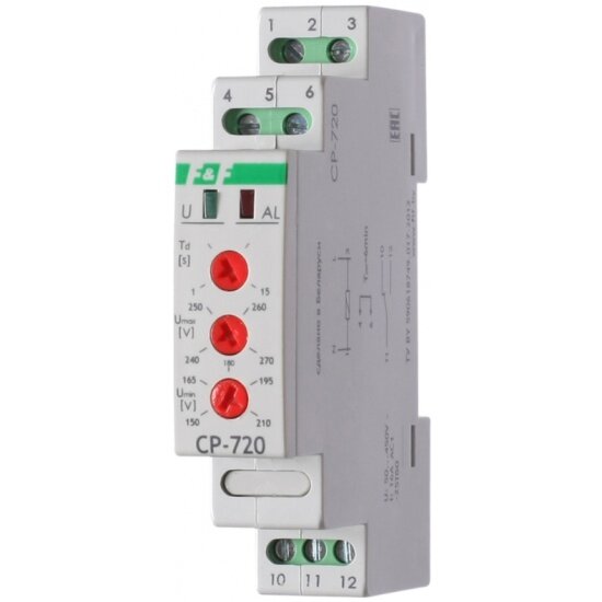 Реле напряжения F&f CP-720