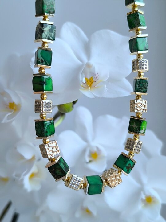 Колье Студия украшений Ангелины Шарм, фианит