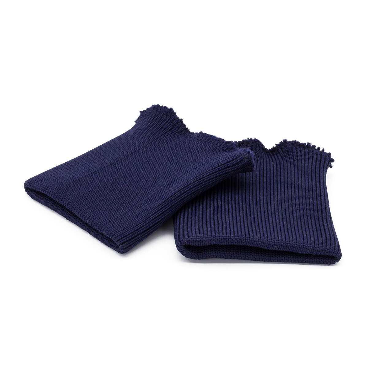 Манжеты на рукава средней плотности ширина 9 см, длина 9,5 см, 14 кл, раппорт 1*1, (8110 тёмно-синий), 1 пара