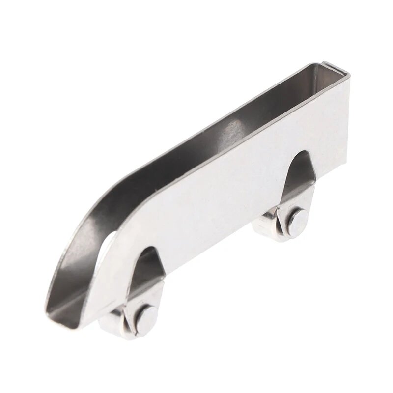 4 шт, колесный зажим, направляющая, роликовая направляющая для витрины, мобильная стойка, запасная часть, шкив из нержавеющей стали, 5 мм, стеклянная раздвижная дверь