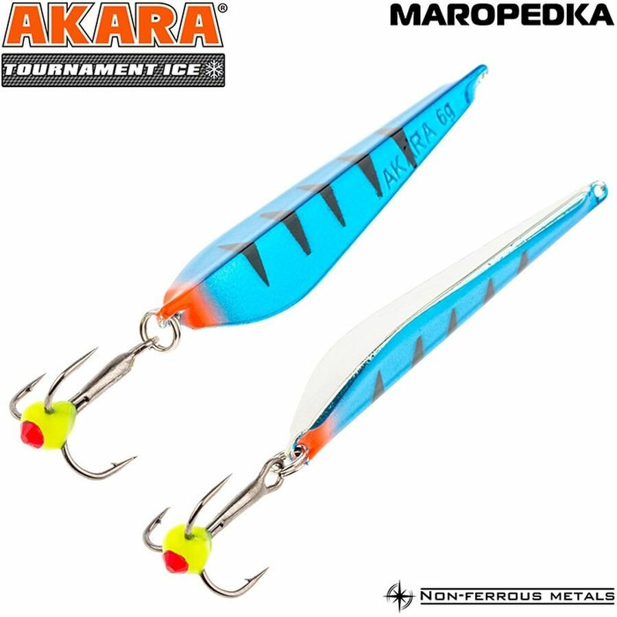 Блесна зимняя Akara Maropedka (Маропедка) Tournament Ice 45 6гр. 30/Sil