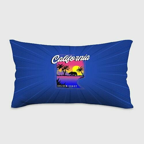 California golden coast Прямоугольная подушка
