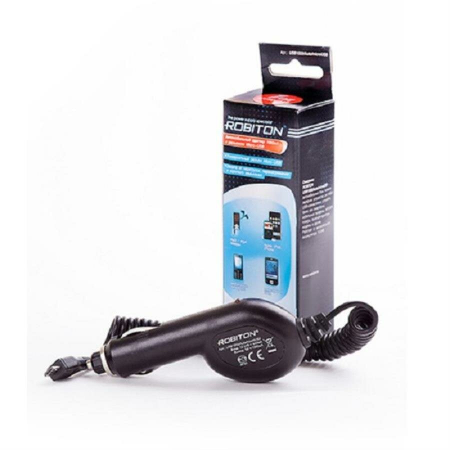 Robiton USB1000/Auto/microUSB Автомобильный блок питания