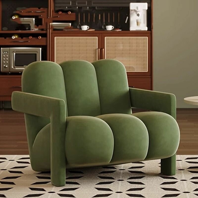 Мягкое кресло для дома и офиса с удобной спинкой, эргономичным дизайном и стильным внешним видом