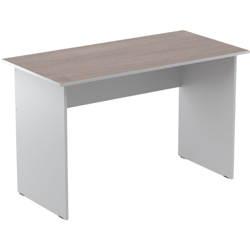 Стол письменный EASY TO LEAD модель St LT 16/16, темный дуб, серый. 1200x600x740 мм