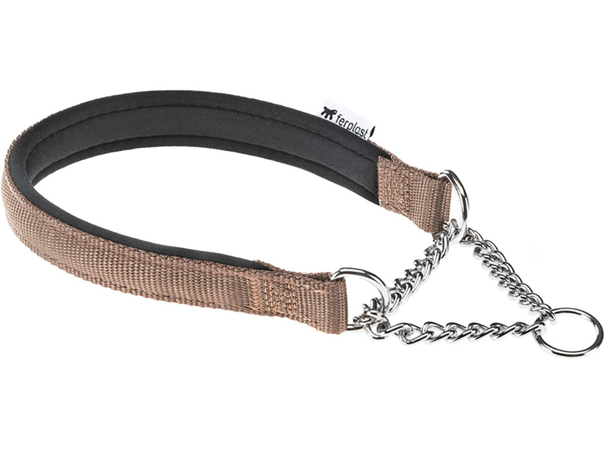Ошейник удавка для собак Ferplast Daytona CSS20/50 коричневый (1 шт)
