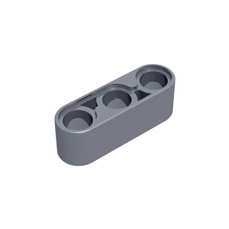 GOBRICKS 32523, 10 шт, толстые детали-лайфтермы 1x3 Серый, 073