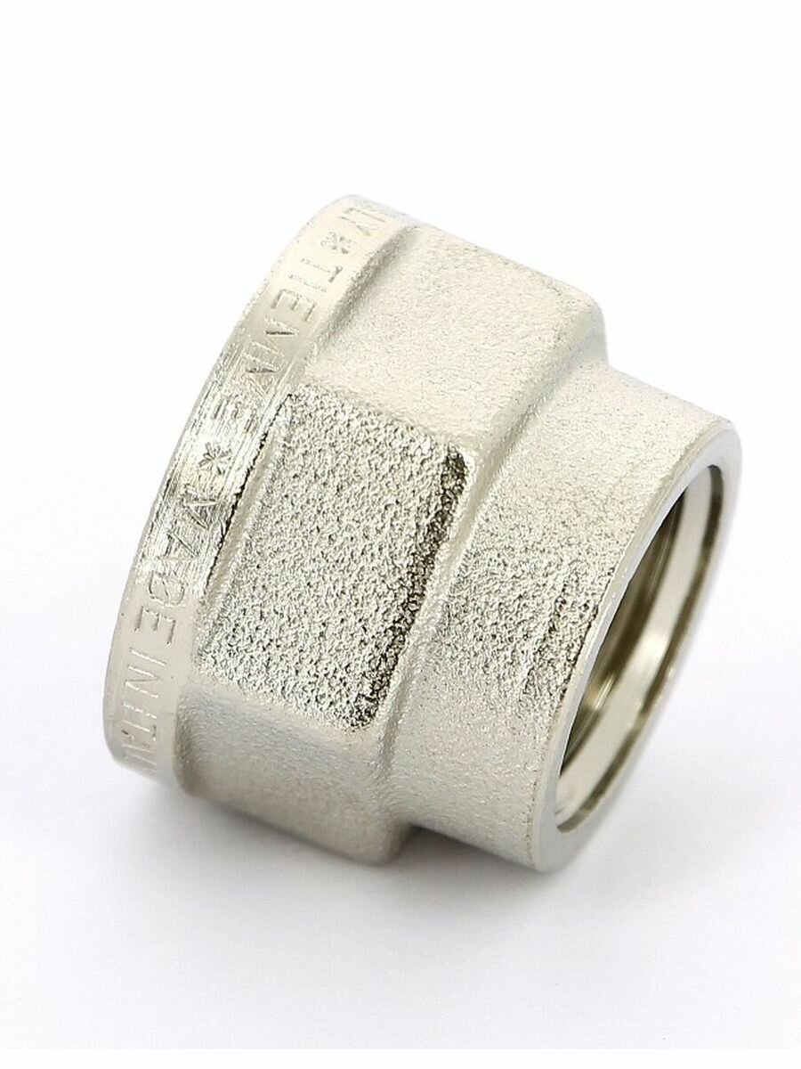 Муфта переходная Tiemme 3/4"Вх1/2"В лат. никелир, 1500193(1550N000504)