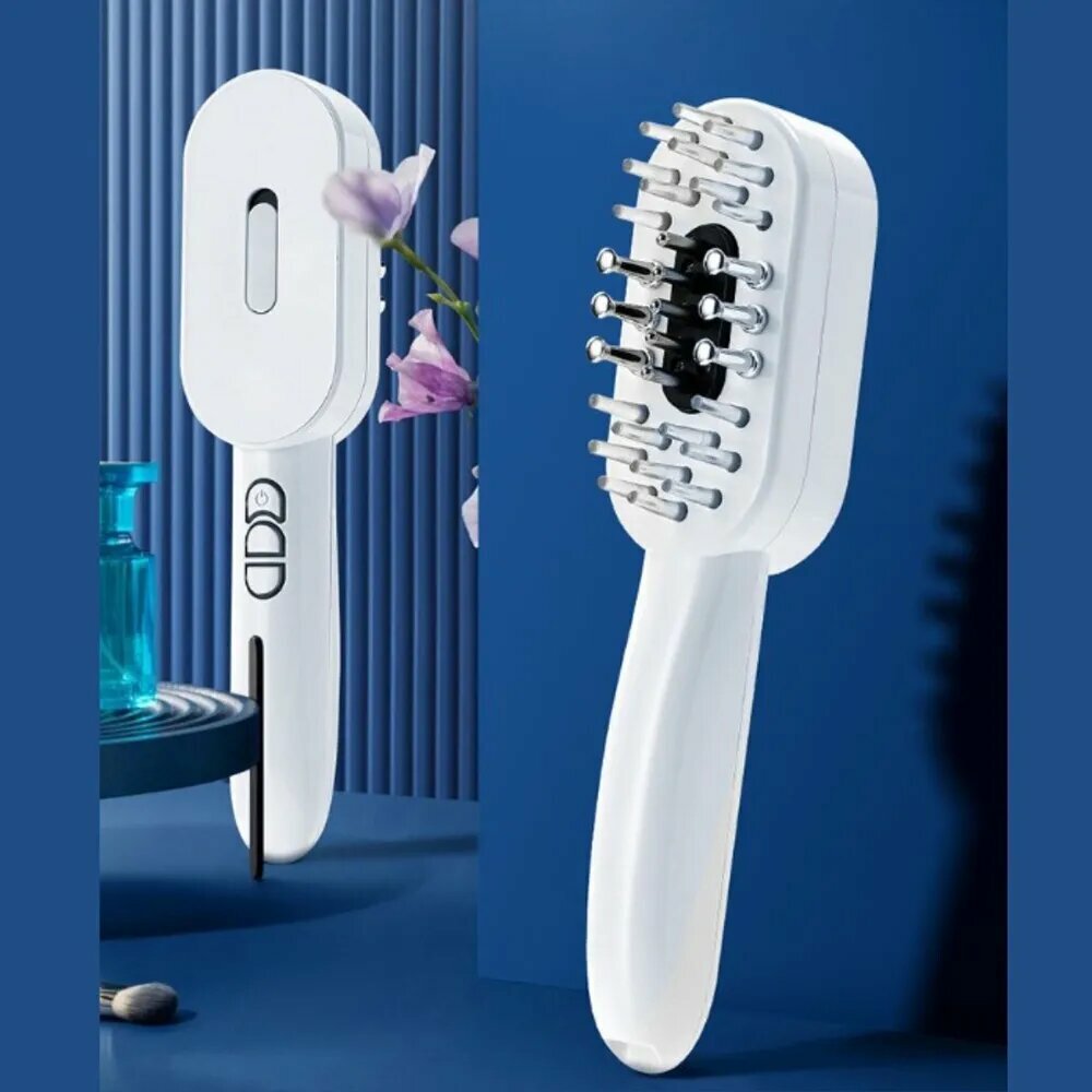 Лазерная расческа для волос, микротоковый массажер для роста волос