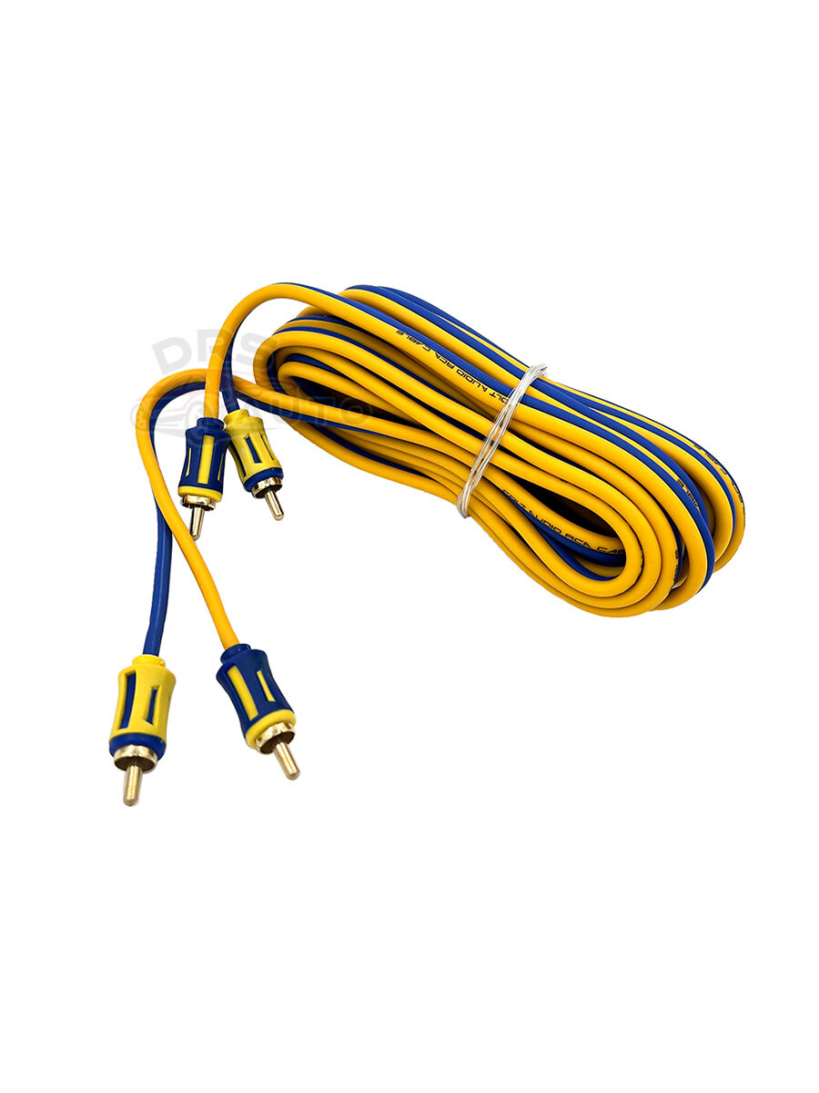 RCA кабель межблочный COLT RCA-5.2, 2-х канальный 5 метров