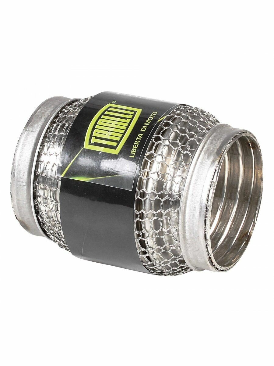 Виброкомпенсатор вых. трубы (Гофра) 60x100 Hydra/Wire Mesh (нерж. сталь) (FT 0025), TRIALLI FT0025