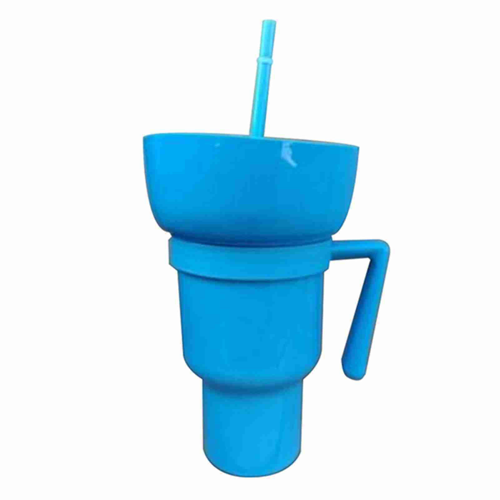Snack and Drink Cup Large Capacity Portable Stadium Tumbler for Watching TV Playing Games