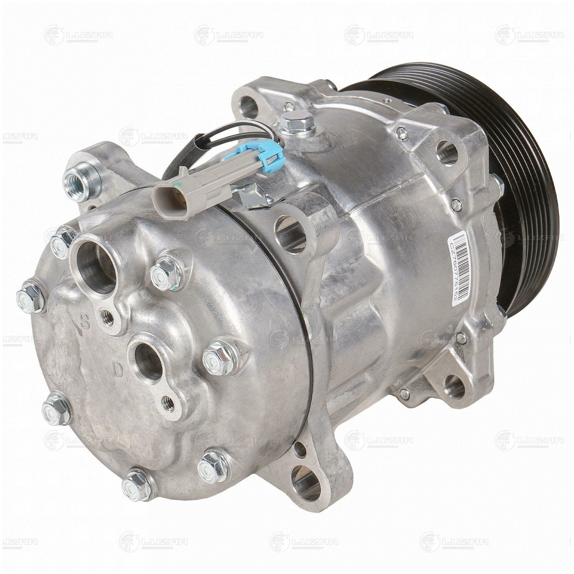 Компрессор кондиционера (тип sanden) для автомобилей Luzar LCAC0303