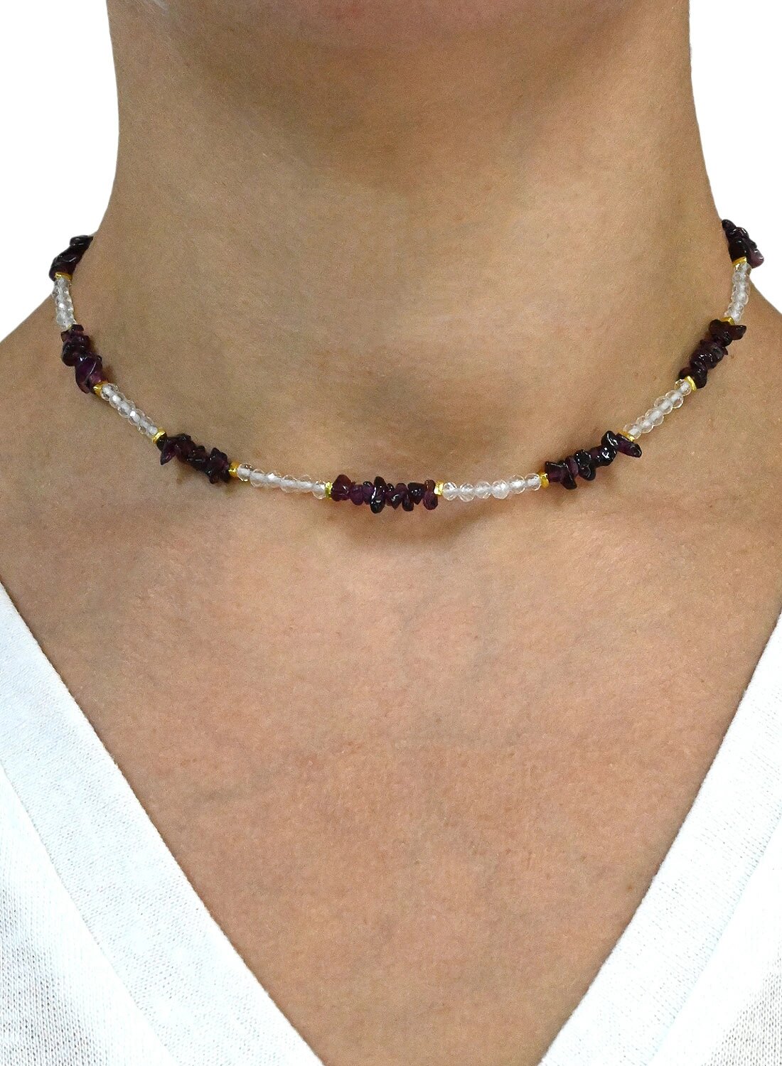 Чокер, гранат