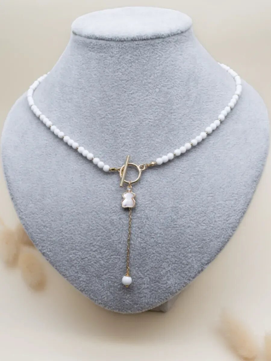 Колье, перламутр