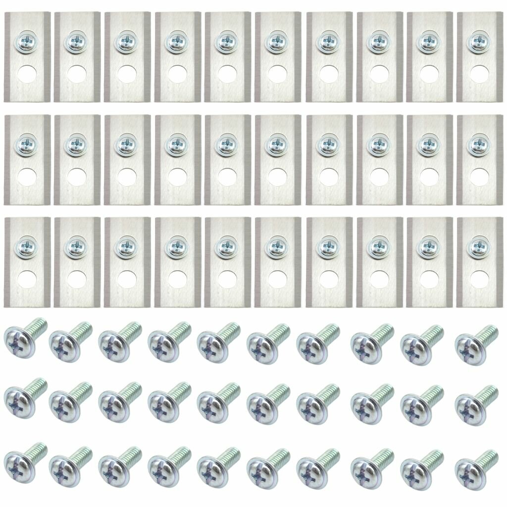 Робот-газонокосилка из нержавеющей стали с винтом 4 мм для косилки, точная резка, долговечность и устойчивость к ржавчине