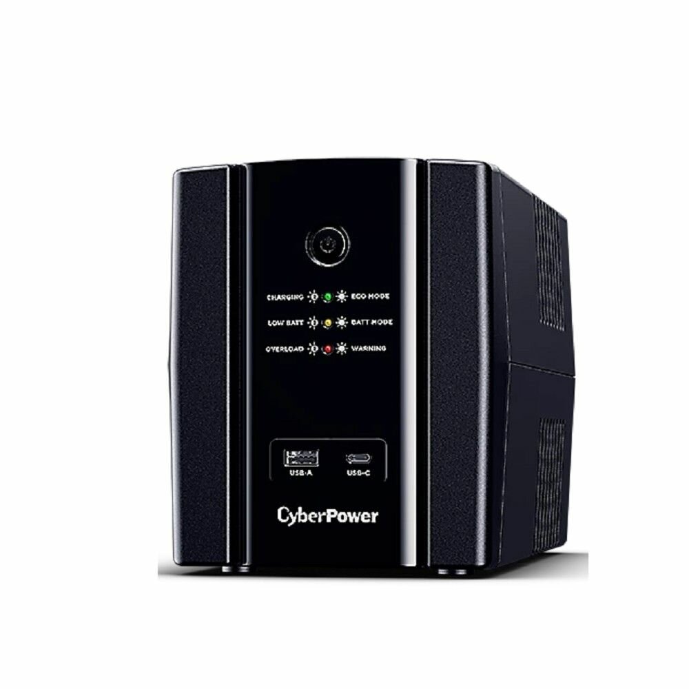 CyberPower UT1500EG Источник бесперебойного питания 1500VA 900W, 4 розетки Schuko , 1xUSB, 2xRJ11 RJ45, линейно - интерактивный