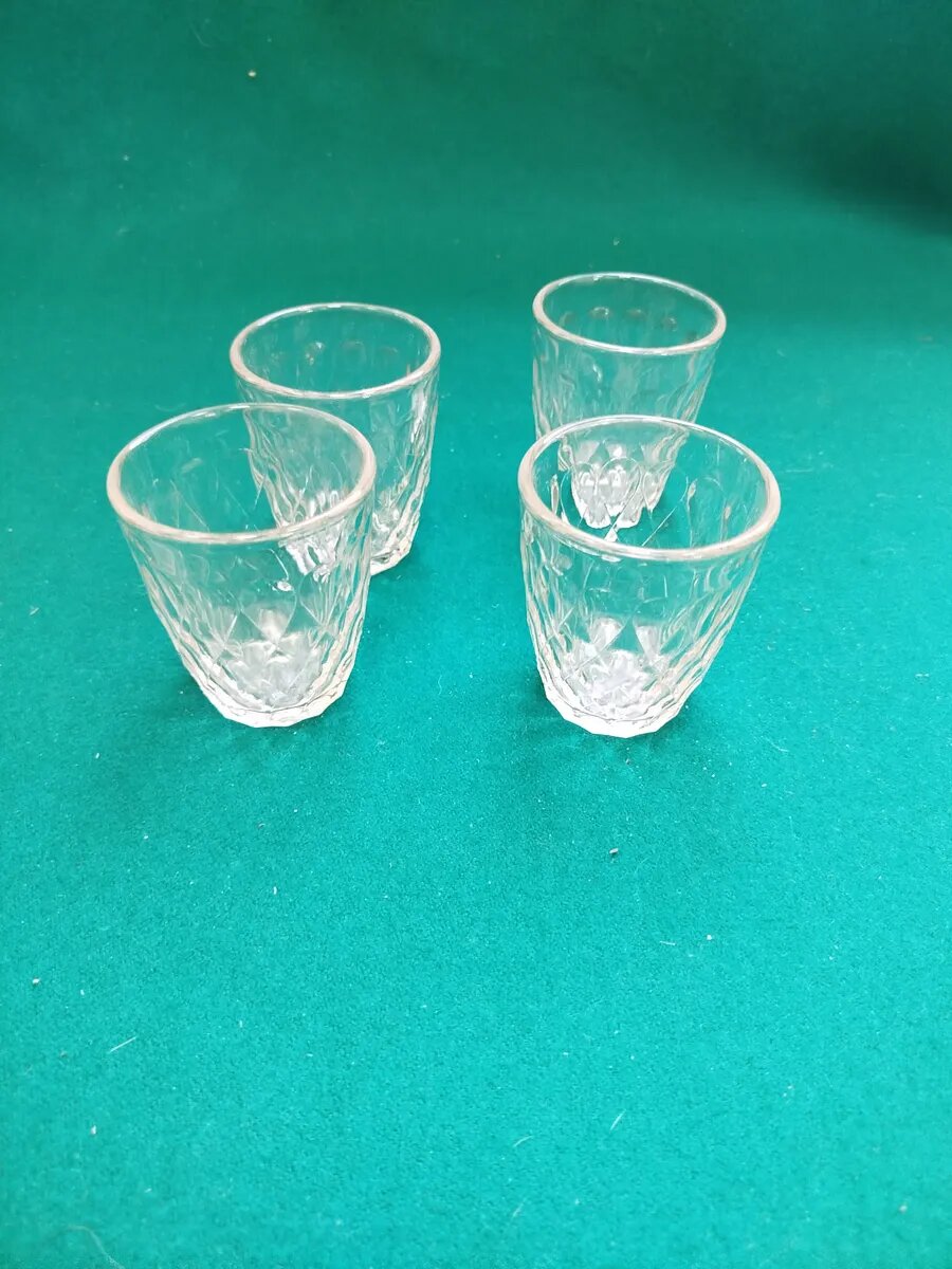 Стопки большие СССР 4 штуки