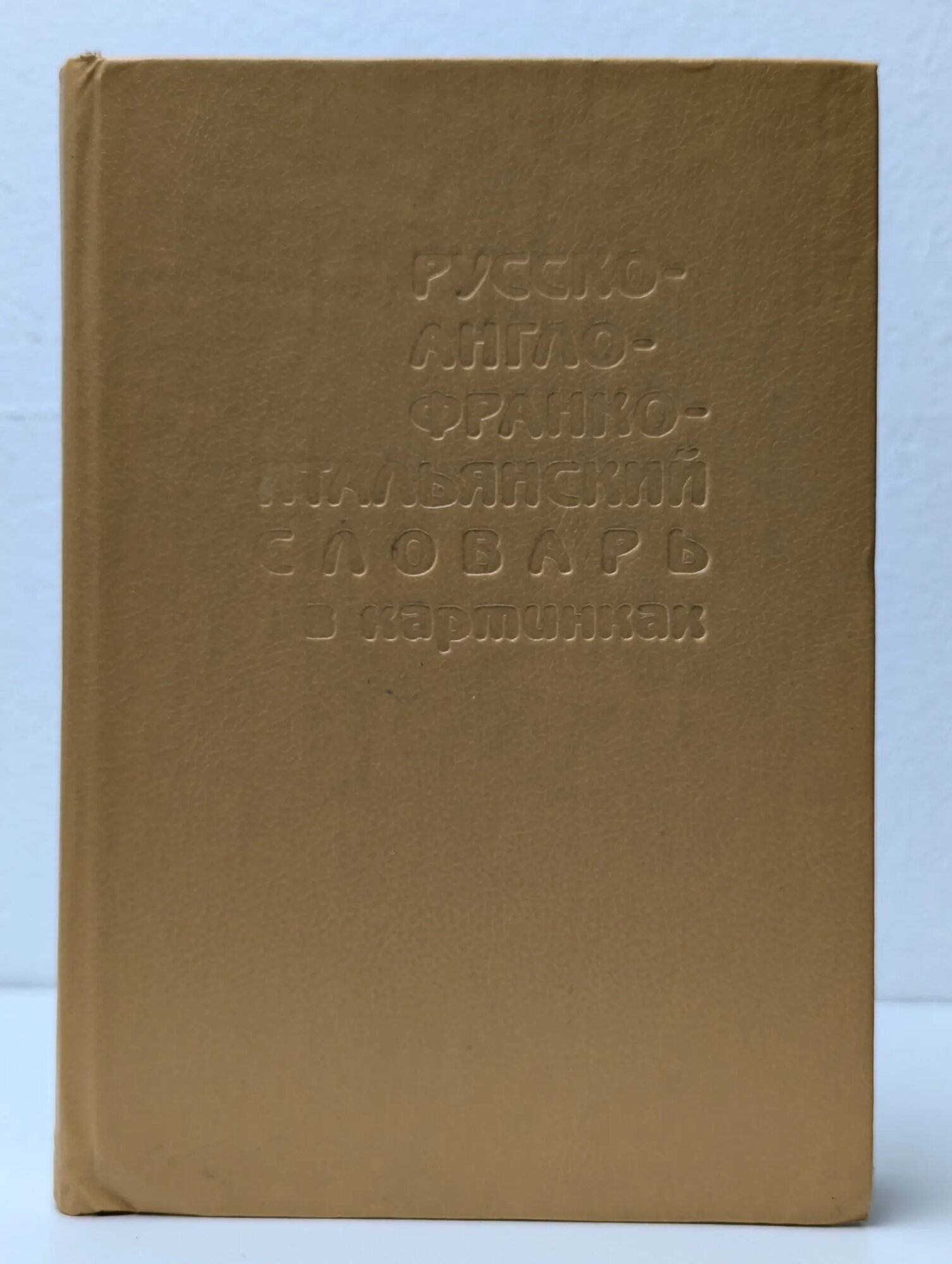 Русско - англо - франко - итальянский словарь в картинках Сборник 1993