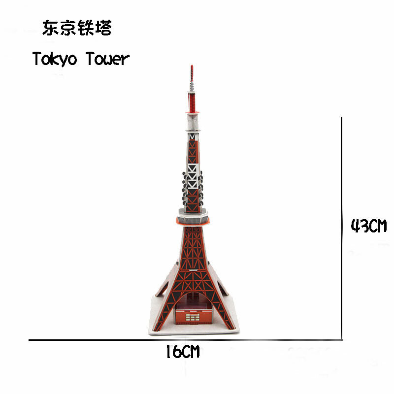 Трансграничный ночной рынок DIY бумажный дом трехмерный пазл ручная познавательная модель Развивающие детские игрушки