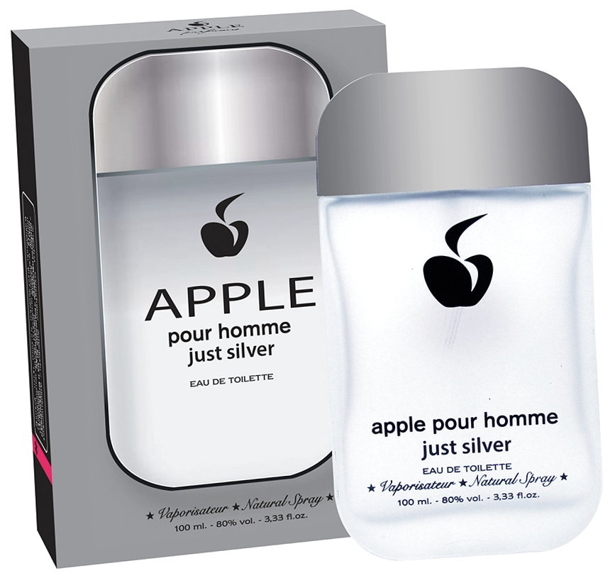 Туалетная вода Эпл Парфюмс Джаст Сильвер мужская 100 мл - Apple Parfums Just Silver