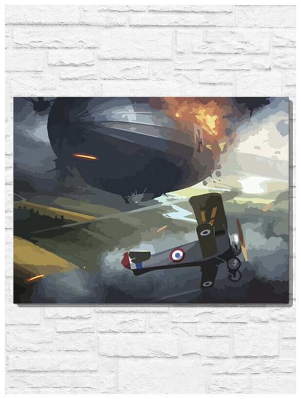 Картина по номерам на холсте игра Assassin's creed синдикат (PS, Xbox, PC, Switch) - 9741 Г 30x40