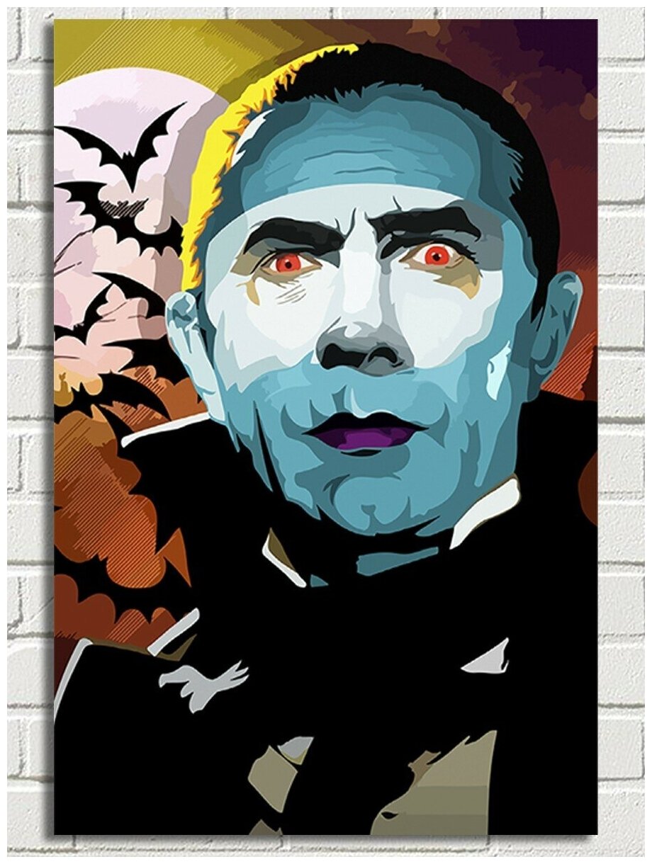 Картина по номерам Лорд Дракула (Влад Цепеш, , хэллоуин, ужасы) - 8556 В 60x40