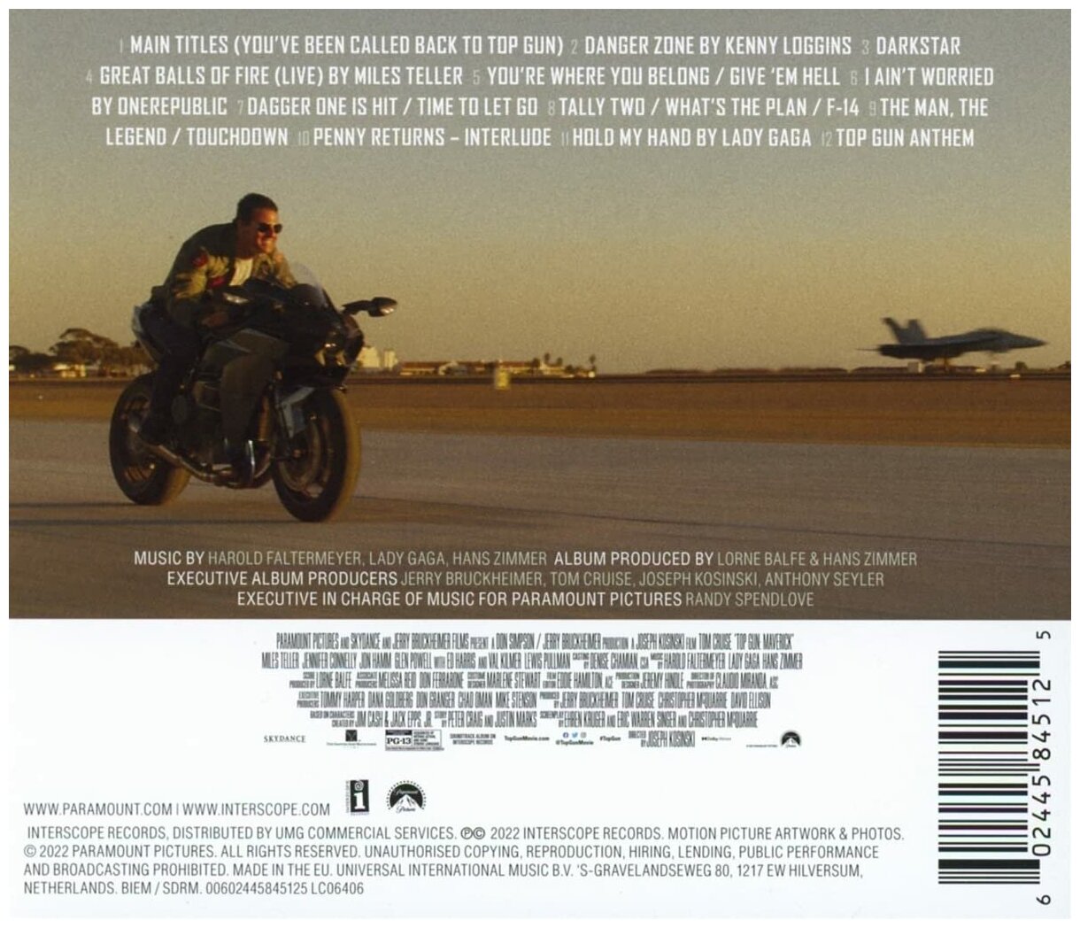Компакт-диск Top Gun: Maverick (CD) — фото 1