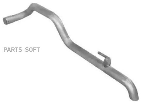 Труба глушителя задняя Polmostrow арт. 13402