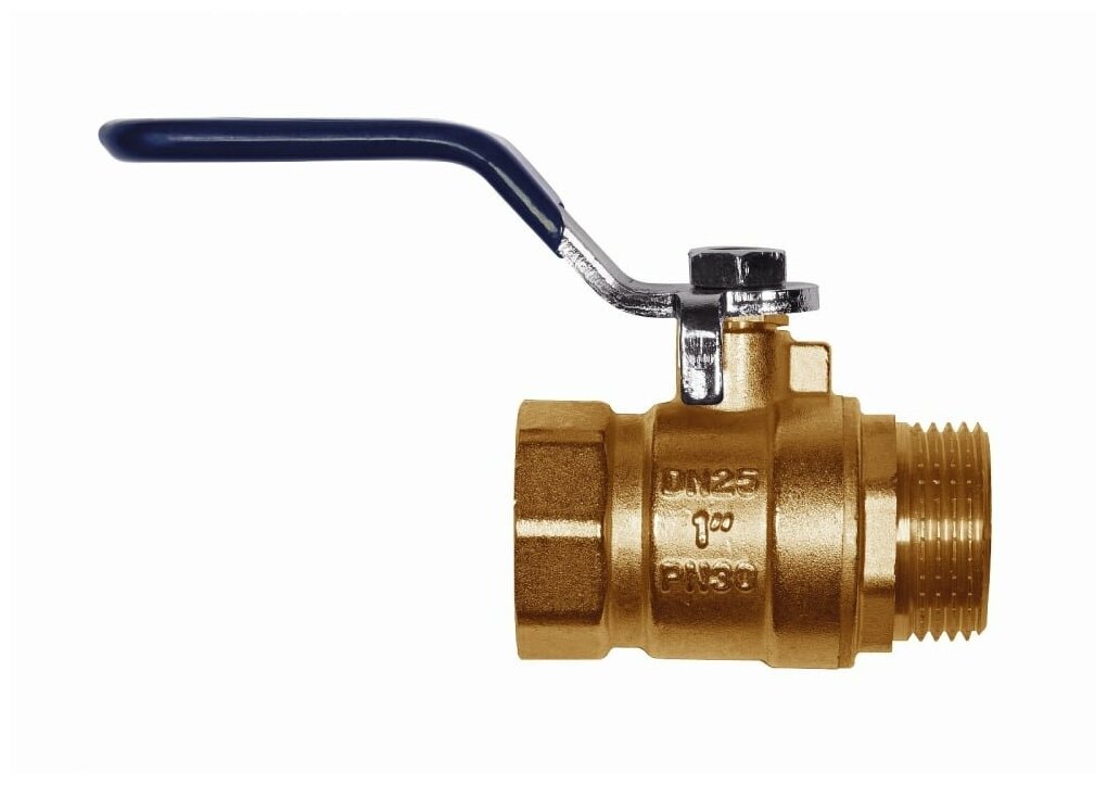 Шаровой кран RM -L ВР-НР 1 муфтовый ручка Ду25 Ру30 11Б27п1 RML-1FML