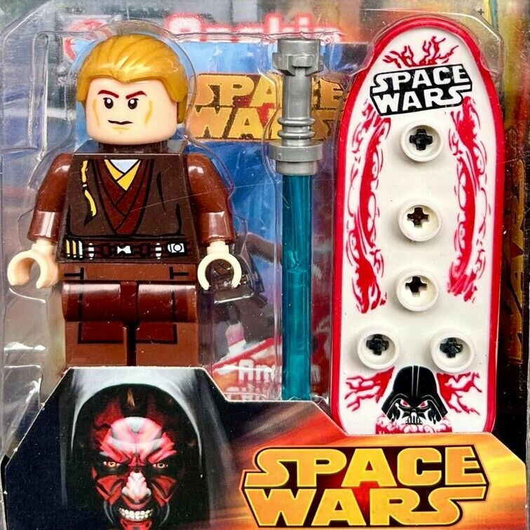 2015-12D Конструктор minifigures Star Wars Anakin Childhood, фигурка Энакин Звездные войны 8 см.