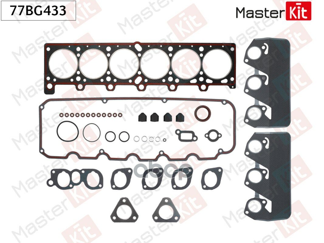 Комплект прокладок ГБЦ BMW 5 (E34) M20 B25 (256K1) MasterKit арт. 77BG433
