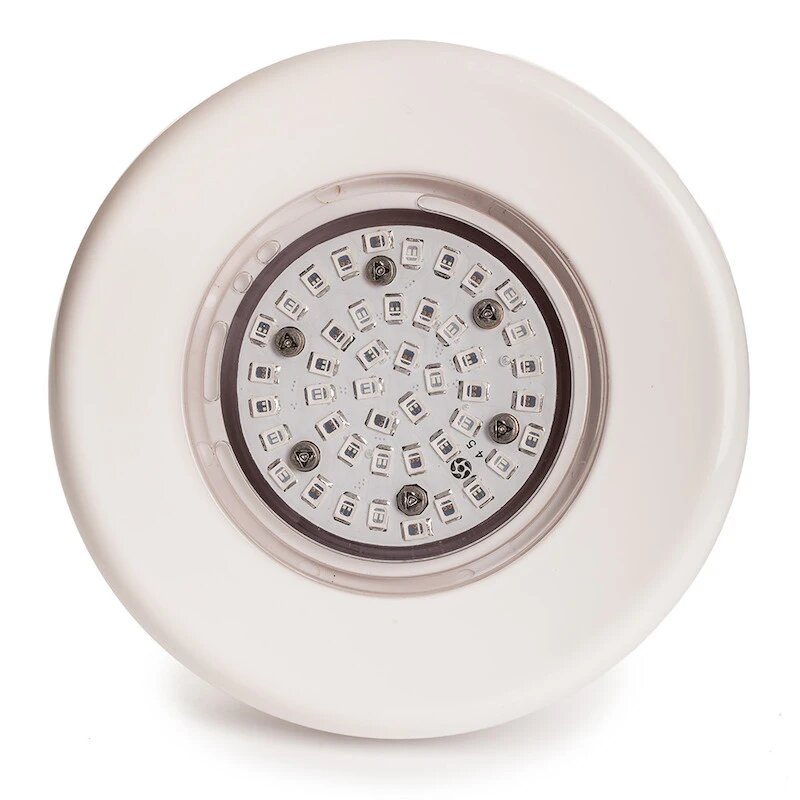 Прожектор светодиодный Aquaviva HT026C, RGB, 300 лм, 6 Вт, 12 В, 45 светодиодов, 100 х 69 мм, настенный монтаж, ABS-пластик, цена - за 1 шт