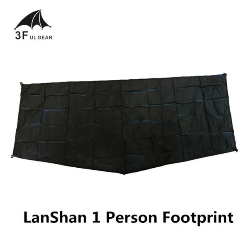 3F UL GEAR LanShan палатка подстилка черная