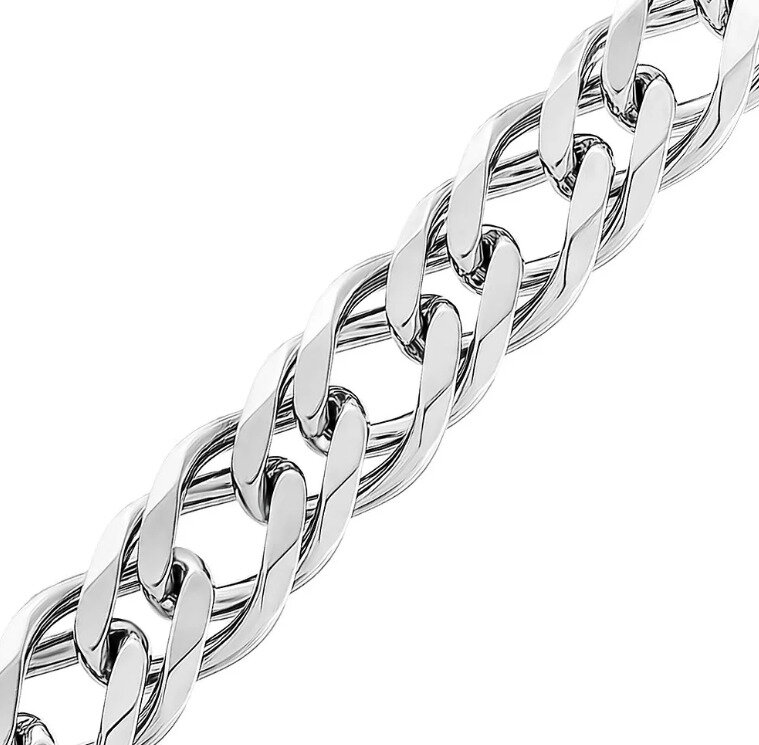 Браслет-цепочка, серебро, 925 проба